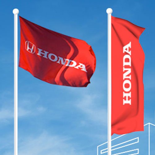 Reklamflaggor - Beställ reklamflaggor och flaggor med tryck / logga